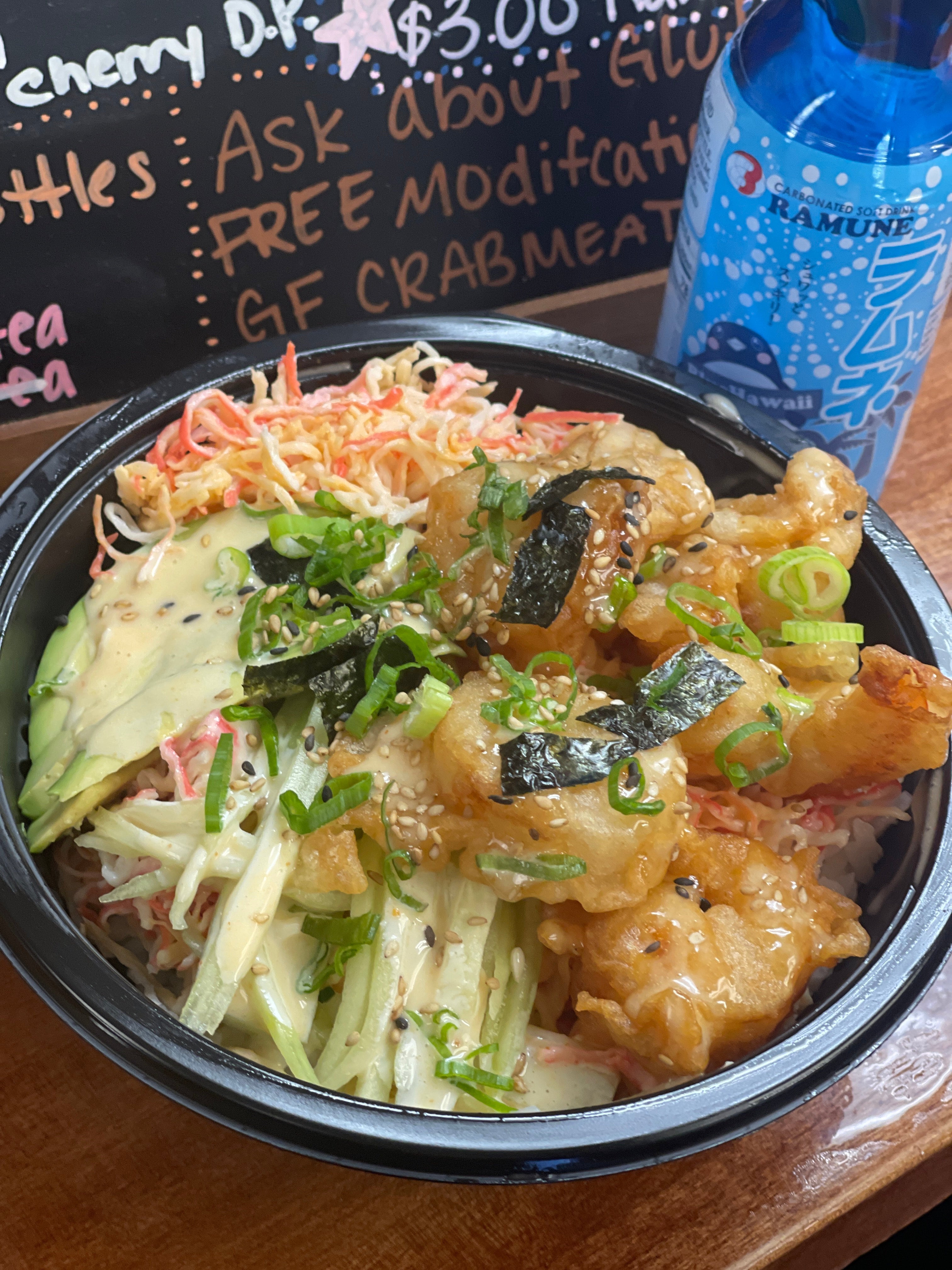 Shrimp Bowl | Hoshi Japanese express Burlington