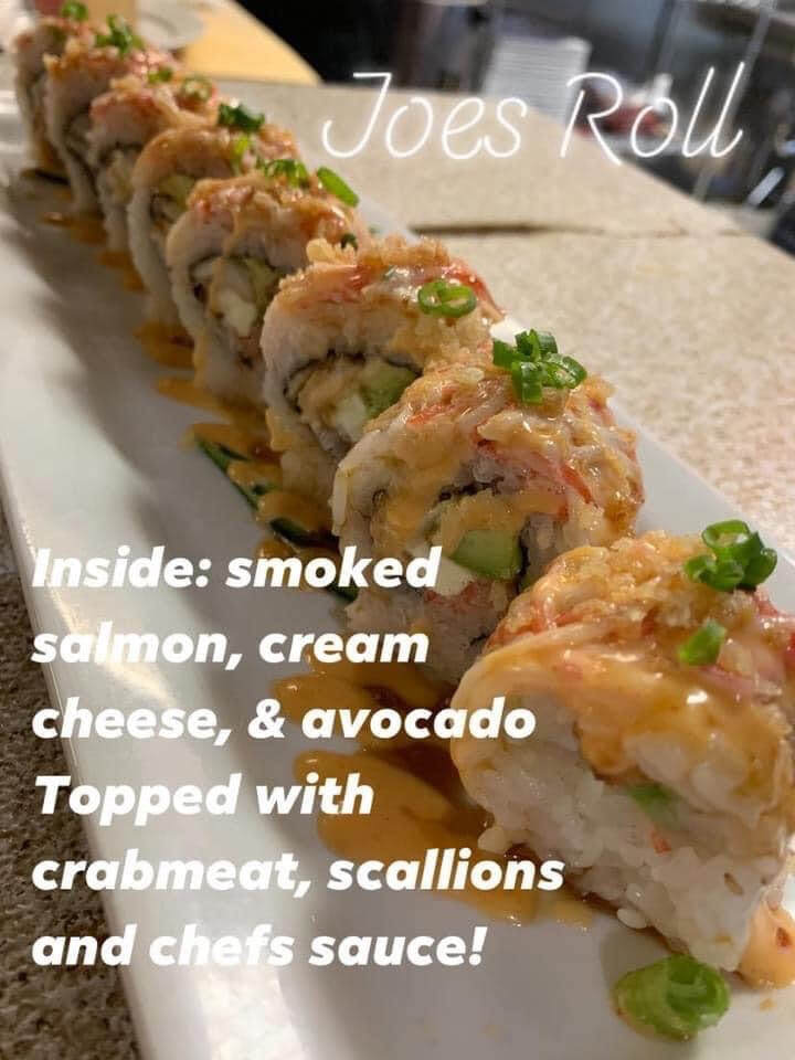 Joes Roll | Hoshi Japanese express Burlington