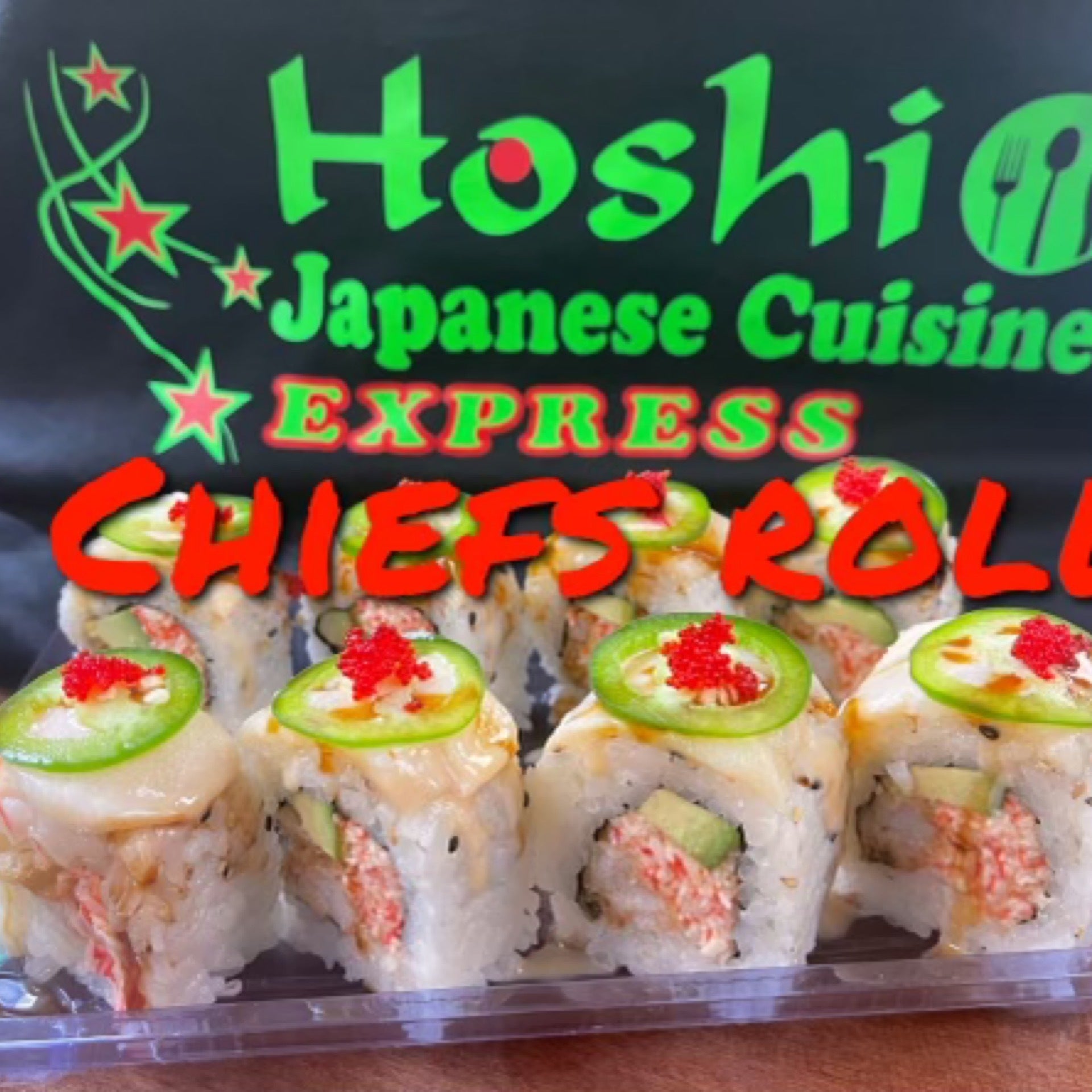 Chiefs Roll | Hoshi Japanese express Burlington